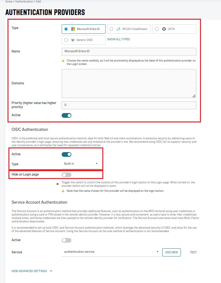 Microsoft Entra authentication