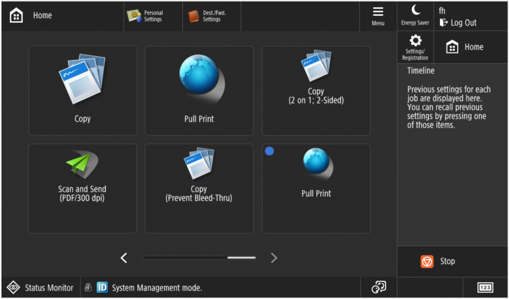 Canon Gen 1 Terminal | YSoft SAFEQ documentation